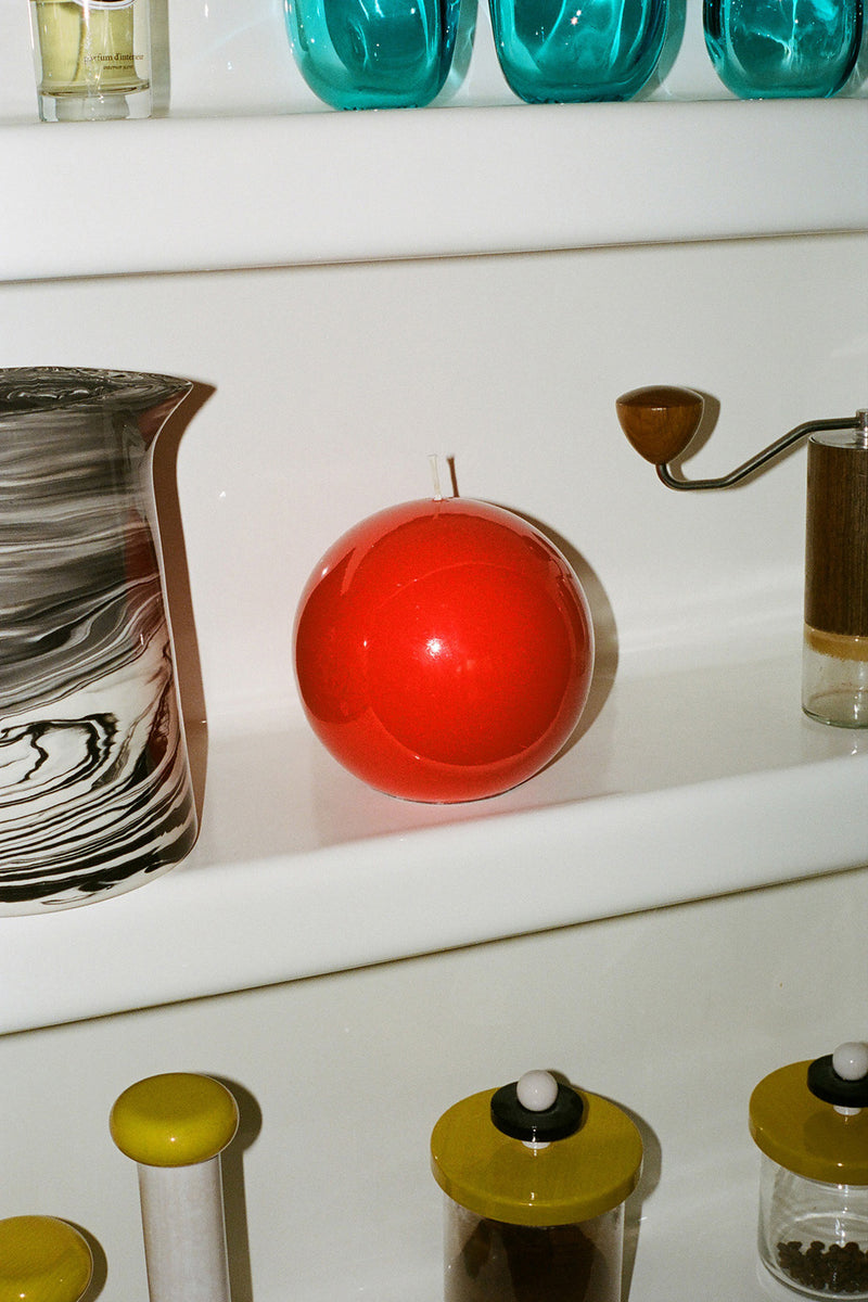 GLOSS CANDLE FIERY RED – RiRa Objects
